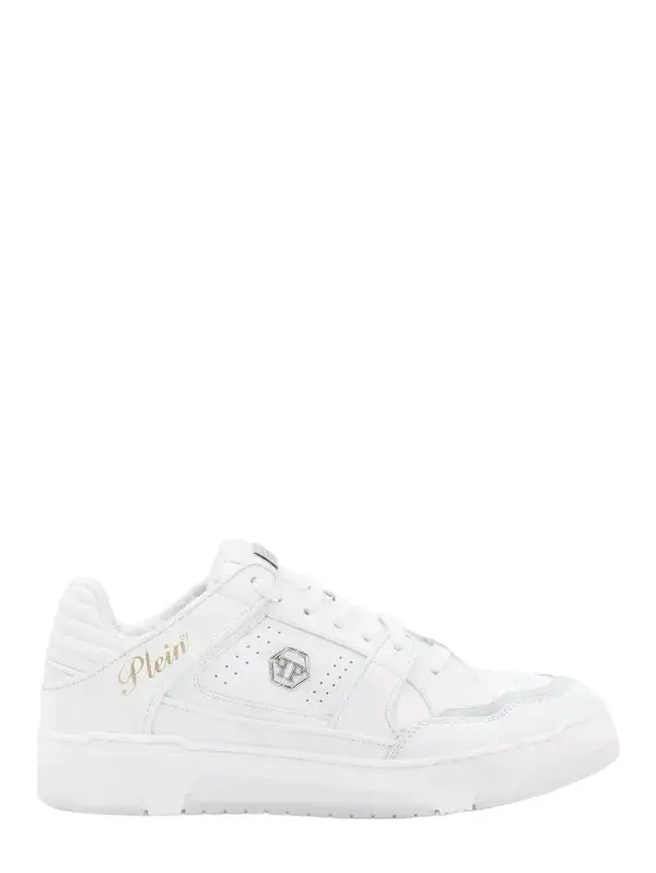 Philipp Plein Hexagon Lo-top Sneakers - White