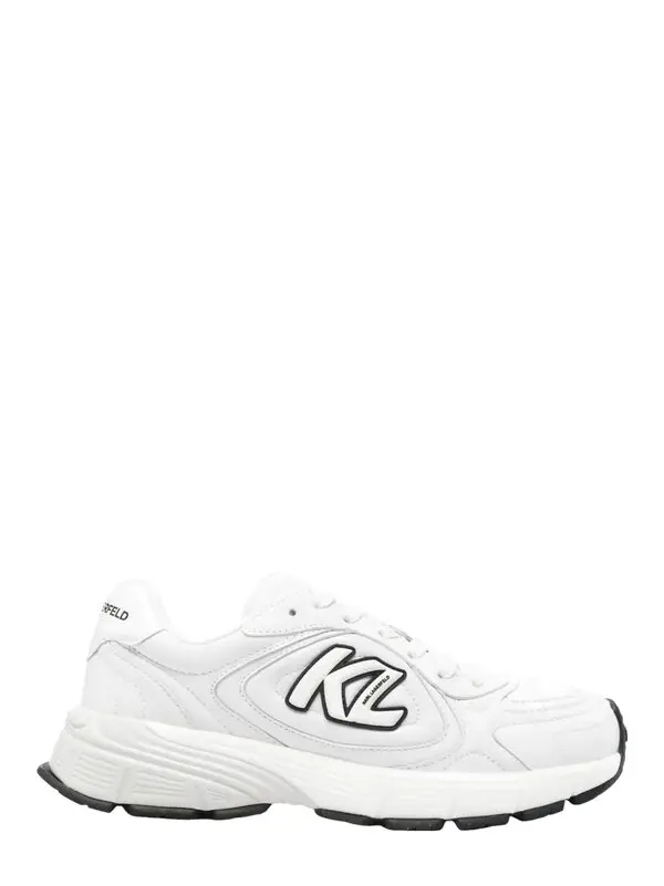 Karl Lagerfeld Logo-detail Sneakers - White