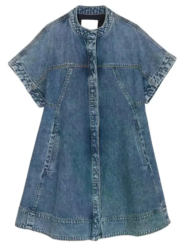 3.1 Phillip Lim Short-sleeve Shirt Dress - Blue