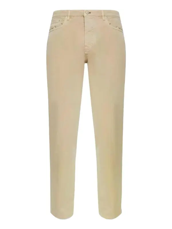 Paul Smith Logo-patch Trousers - Neutrals