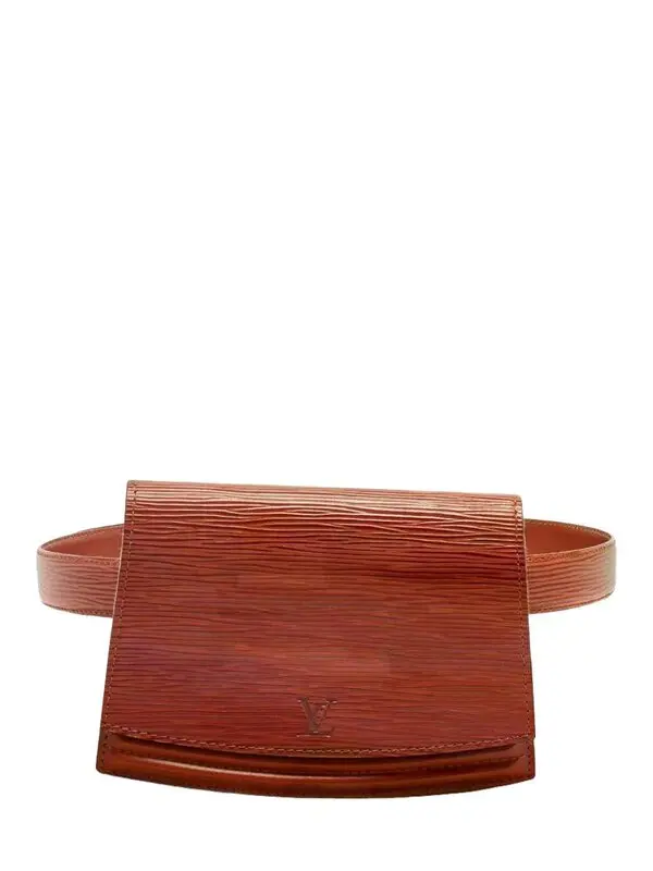LOUIS VUITTON Tilsitt Leather Belt Bag - Brown