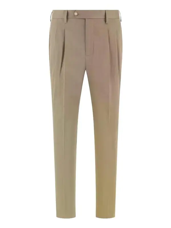 Boggi Milano Antonio Darts Trousers - Neutrals