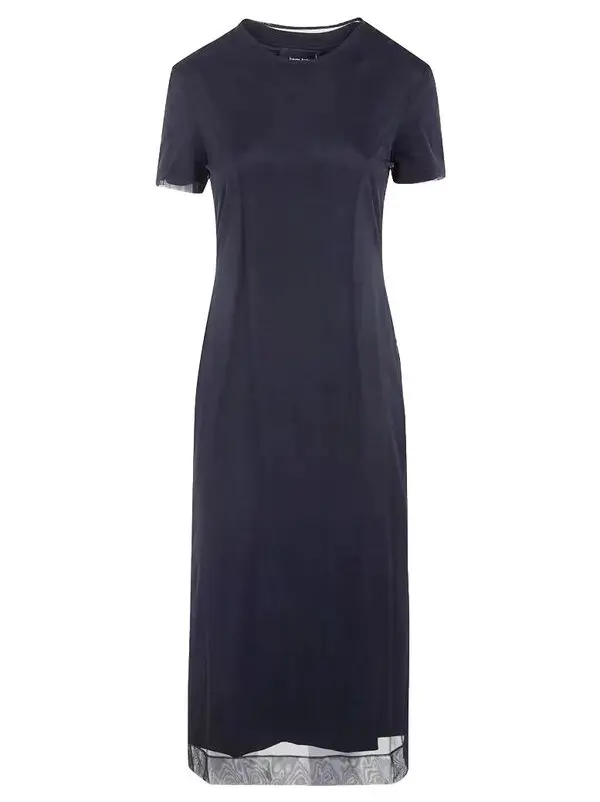 Simone Rocha Sheer-panel Dress - Blue