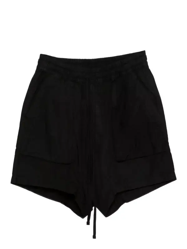 THOM KROM Drawstring Multiple-pocket Shorts - Black