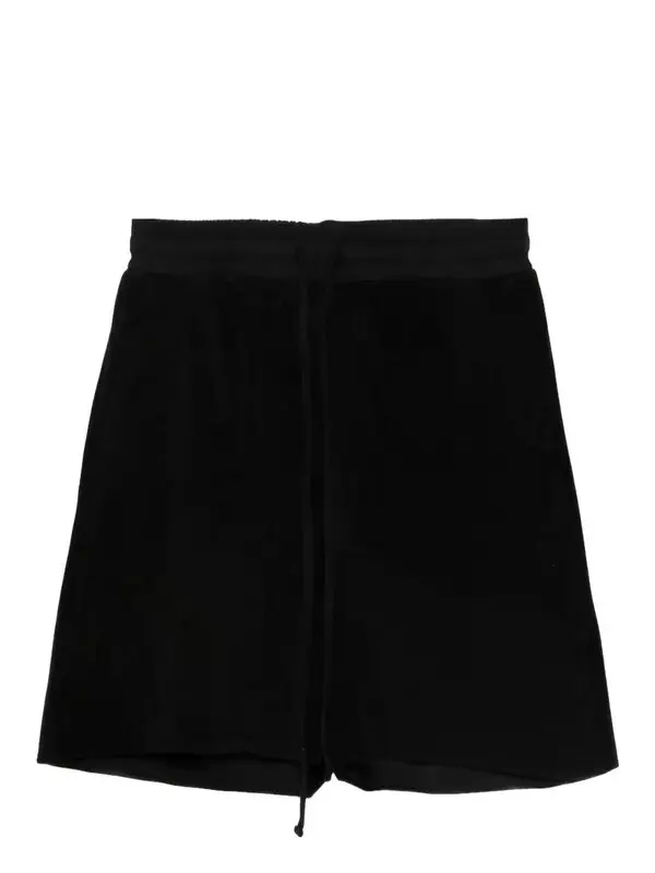 THOM KROM Drawstring Shorts - Black