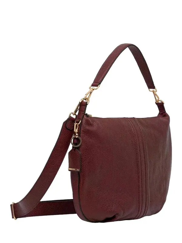 Geox Leather Crossbody Bag - Red