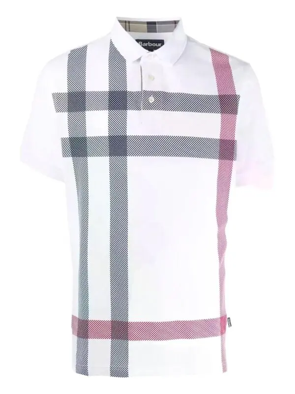 Barbour Cotton Polo Shirt - White