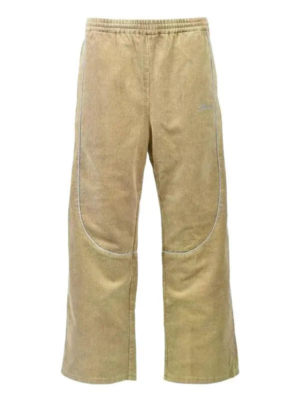 BREATH Corduroy Piped Trousers - Neutrals