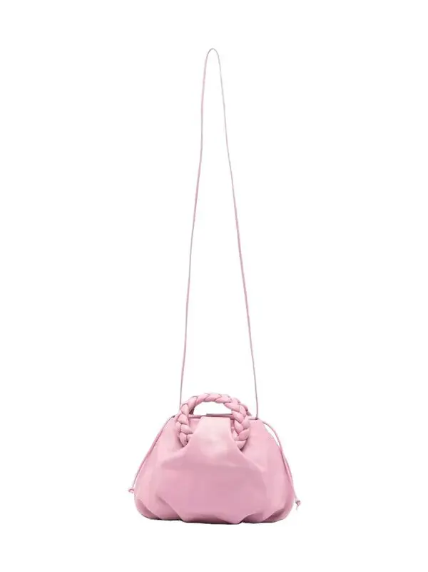 Hereu Bombon Mini Bag With Braided Handle - Pink