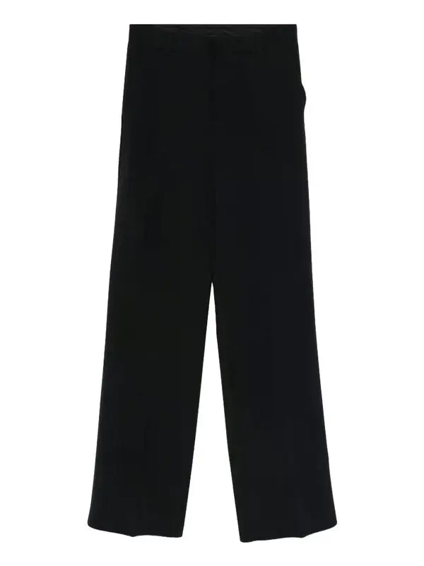 Federica Tosi Zipped Tailored Trousers - Black