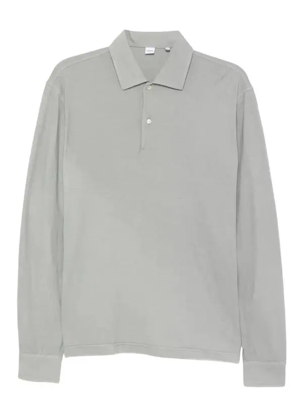 Aspesi Cotton Polo Shirt - Grey