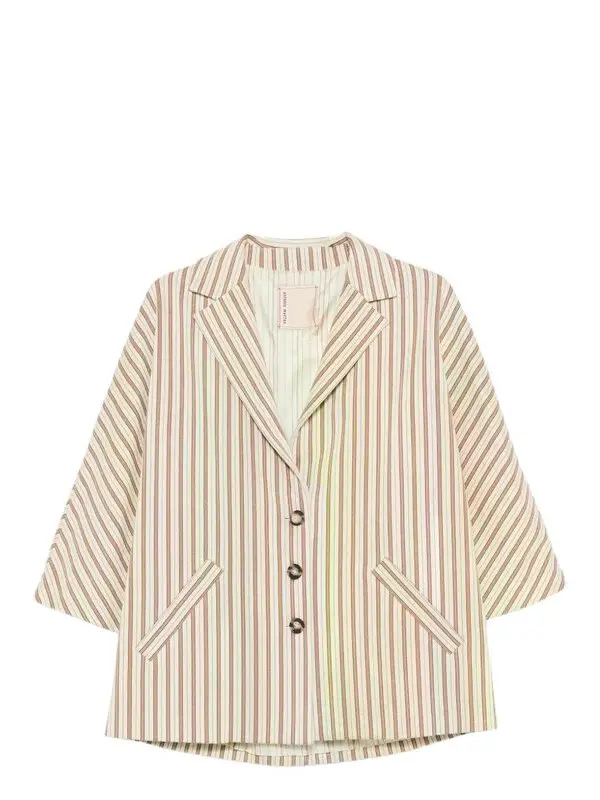 Antonio Marras Striped Blazer - Neutrals