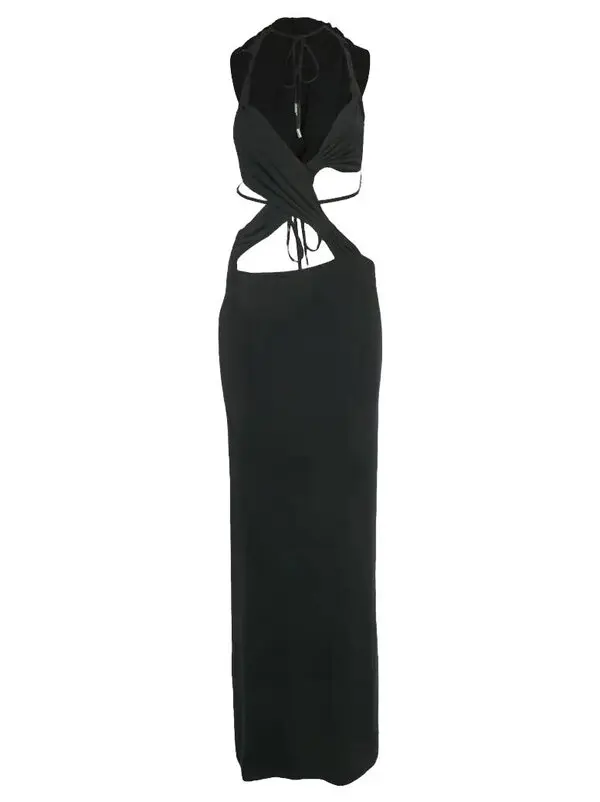 I.AM CLOTHING Cut-out Maxi Dress - Black