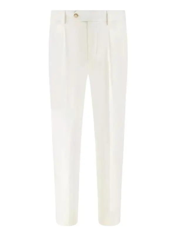 Boggi Milano Antonio Dart Trousers - White