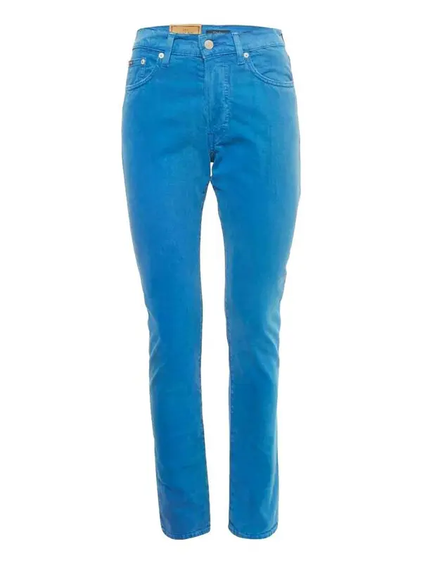 Polo Ralph Lauren High-rise Slim Trousers - Blue
