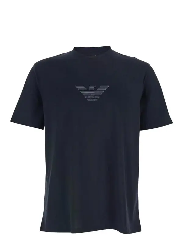 Emporio Armani Logo-print T-shirt - Blue