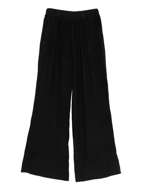 THOM KROM Drawstring Trousers - Black