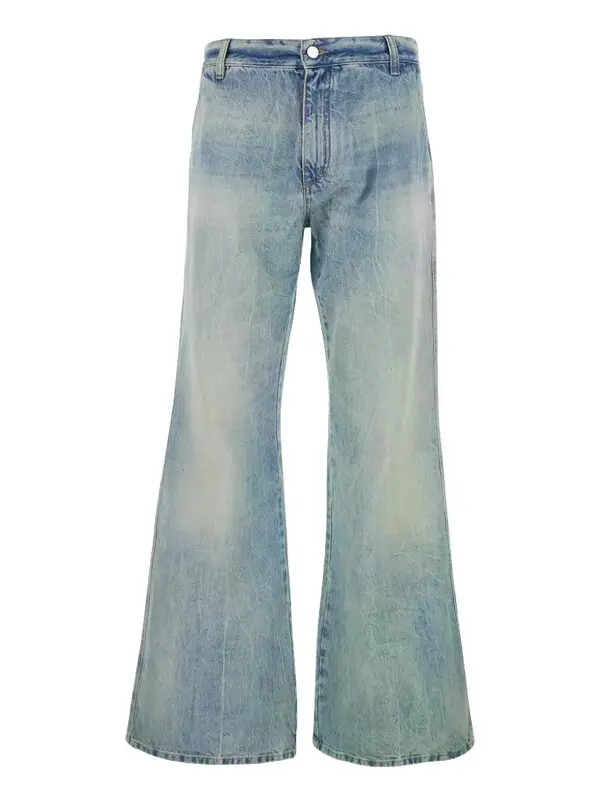 Amiri Flare Leg Jeans - Blue