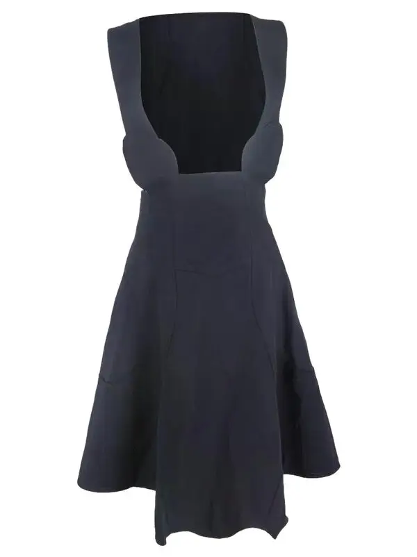 Comme Des Garçons Pinafore A-line Dress - Blue