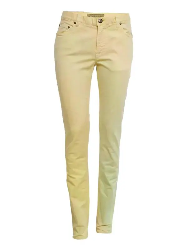 Etro Skinny Jeans - Yellow