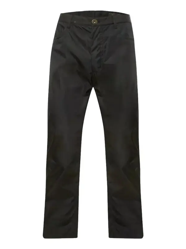 Prada Button-fastening Trousers - Black