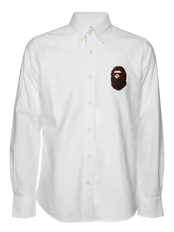 A BATHING APE Cotton Shirt - White