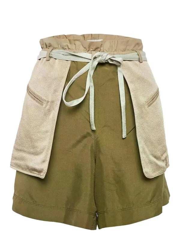 Valentino Garavani Side-pockets Shorts - Green