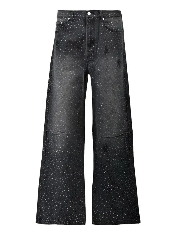 BREATH Studded Jeans - Black