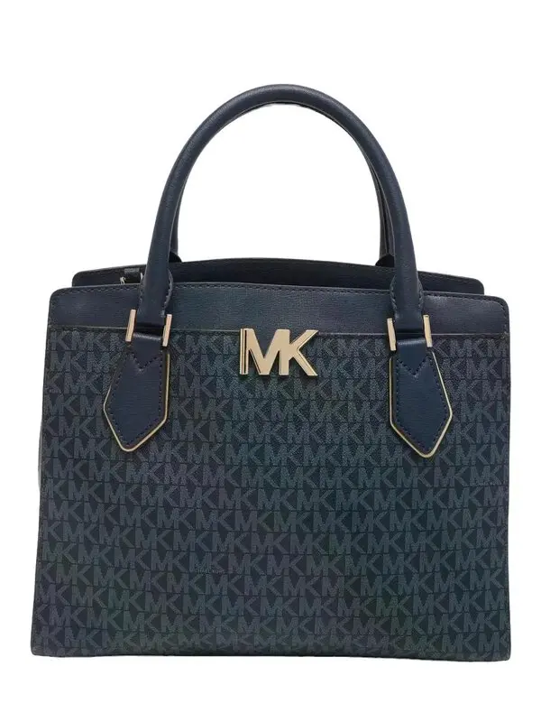 Michael Kors Mott Logo-plaque Tote Bag - Blue