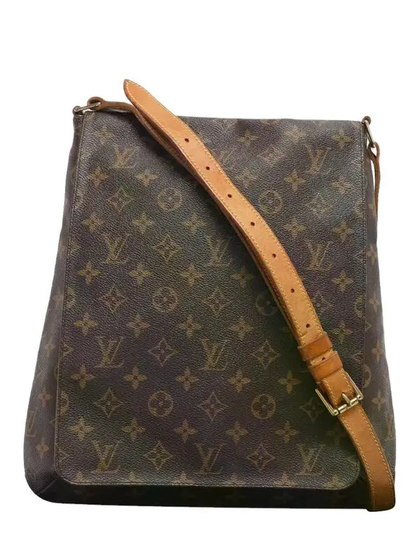 LOUIS VUITTON 1998 Gm Musette Salsa Monogram - Brown