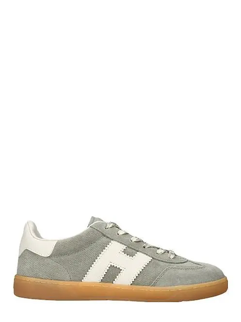 Hogan Suede Low-top Trainers - Pale Green