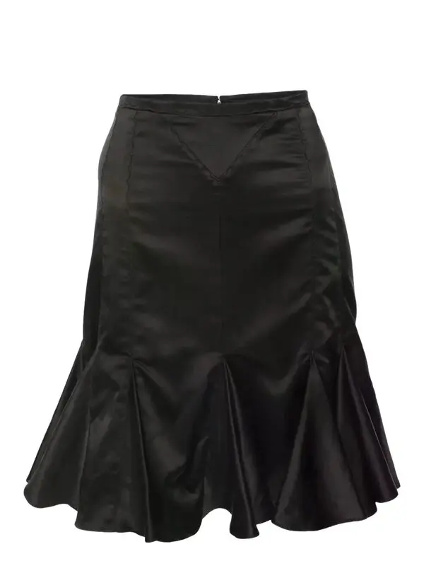 Just Cavalli Ruffle Mini Skirt - Black
