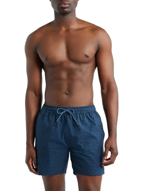 BOSS Vale Swim Trunks - Open Blue