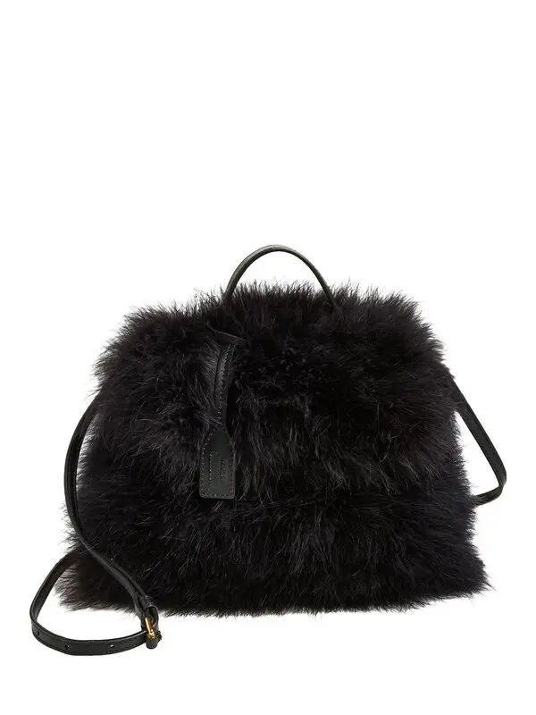Moschino Feather Handbag - One Color 00a Oa4
