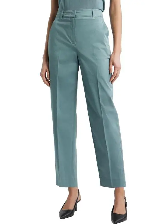BOSS Tecarino2 Flat-front Ankle Pants - Reef