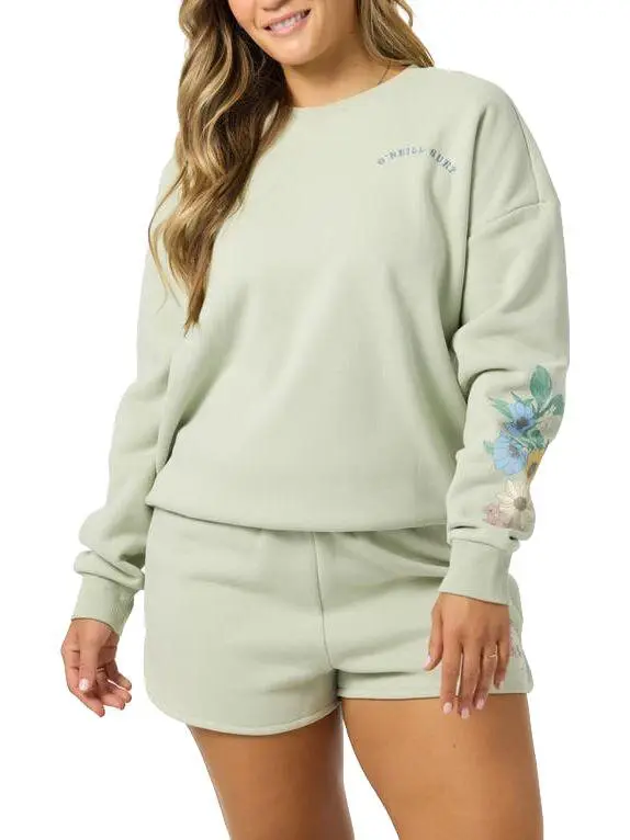 O'Neill Cotton-blend Fleece Sweatshirt - Desert Sage