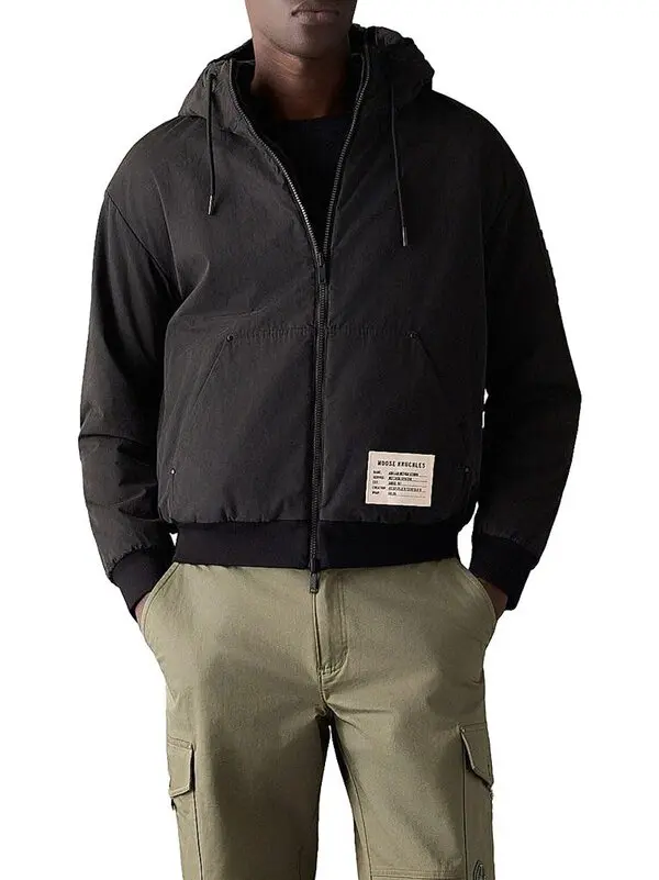 Moose Knuckles Roland Reversible Organic Cotton Jacket - Black