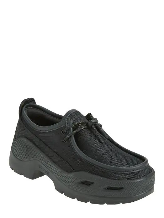 CROCS Gallery Tech Lace-up Shoe - Black