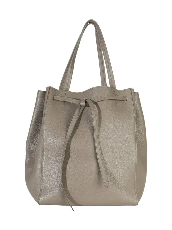 Celine Belt Cabas Phantom Tote - Gray