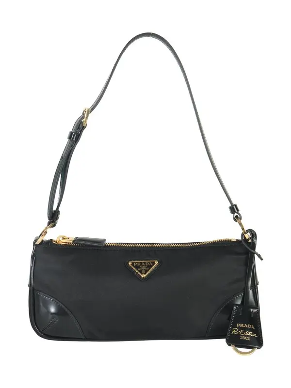 Prada Re-edition 2002 Tessuto Nylon Bag - Black