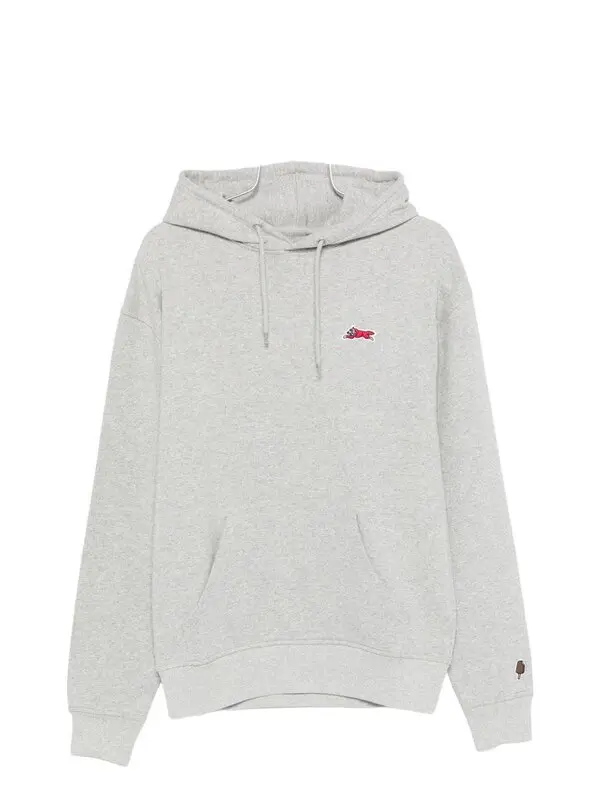 ICECREAM Running Dog Cotton Hoodie - Grey