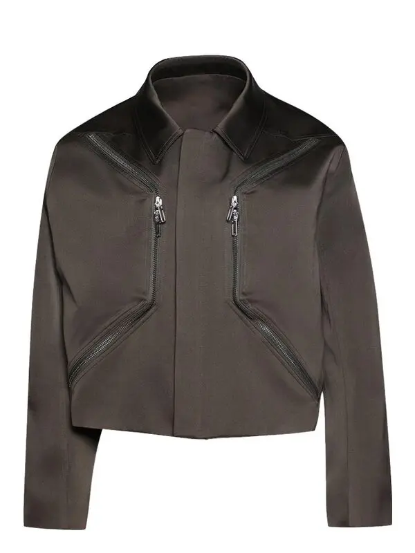 Rick Owens Heizer Mac Jacket - Gray