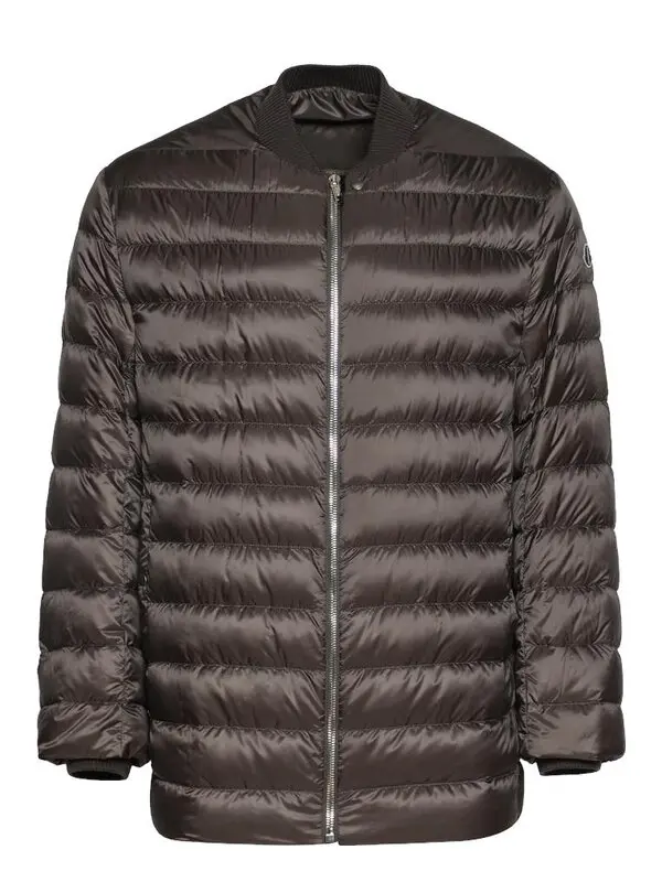 Rick Owens X Moncler Flight Padded Parka - Gray