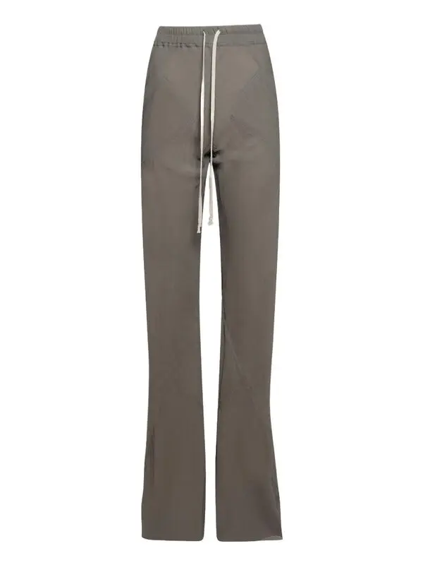 Rick Owens Drawstring Bias Pants - Gray