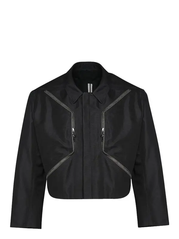 Rick Owens Blixa Mac Jacket - Black