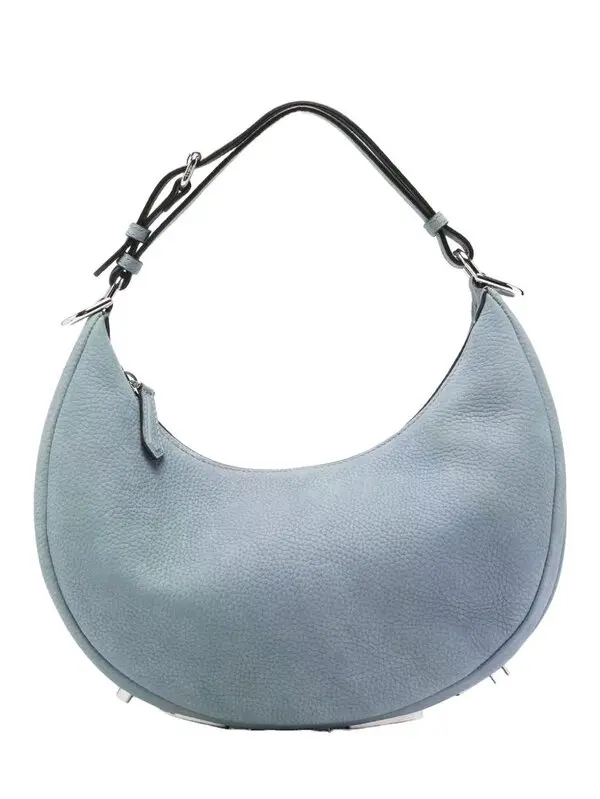 Fendi Small Graphy Leather Tote - Blue
