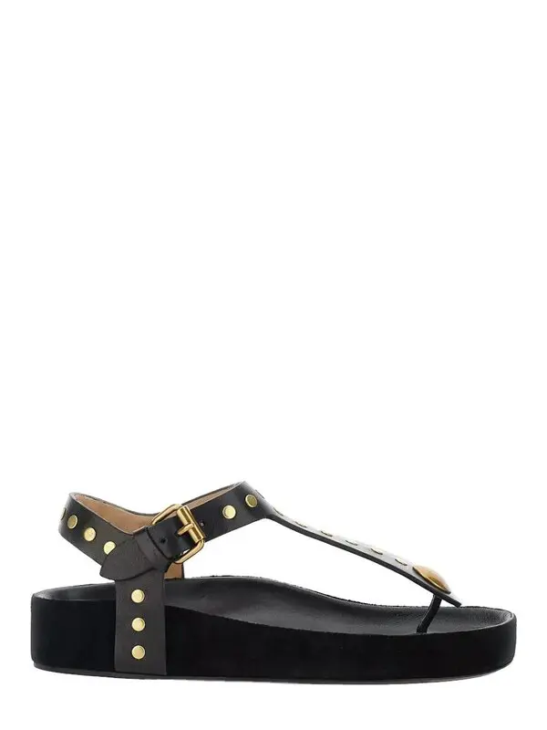 Isabel Marant Stud-embellished Sandals - Black