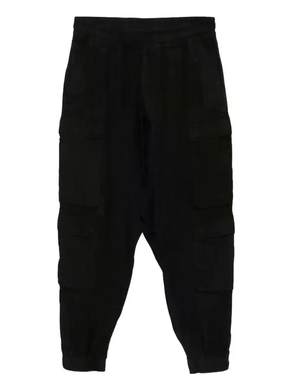 THOM KROM Cargo Pocket Trousers - Black