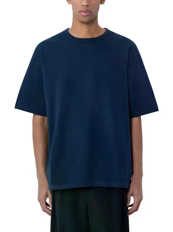 THE ROW Crew-neck Short-sleeve T-shirt - Blue
