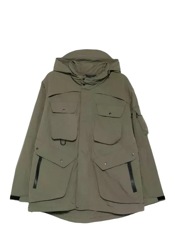 JG1 Multi-pocket Hooded Jacket - Green